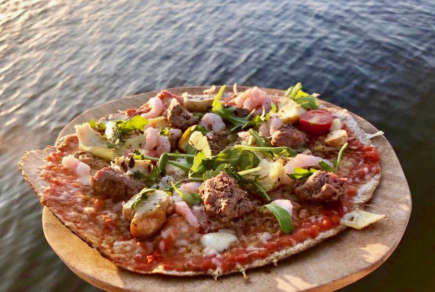 Surf and turf juksepizza – Mai Eckhoff Morseth